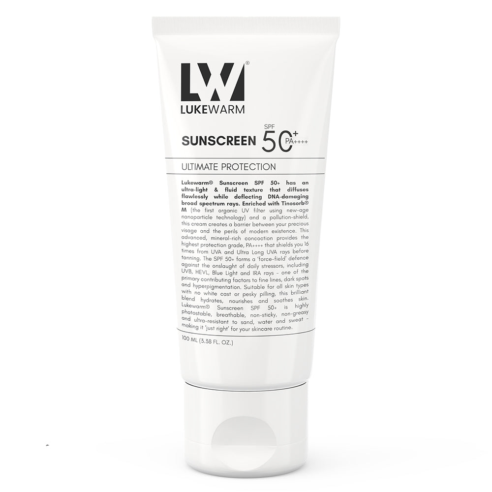 Lukewarm Sunscreen with SPF 50+ PA++++, 100ml – Allure