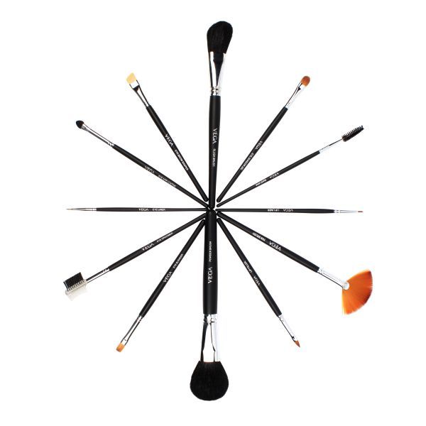 Buy VEGA LK-12 Set Of 12 Brush With Brush Holding Bag Online in India at Best Price - Allure ...